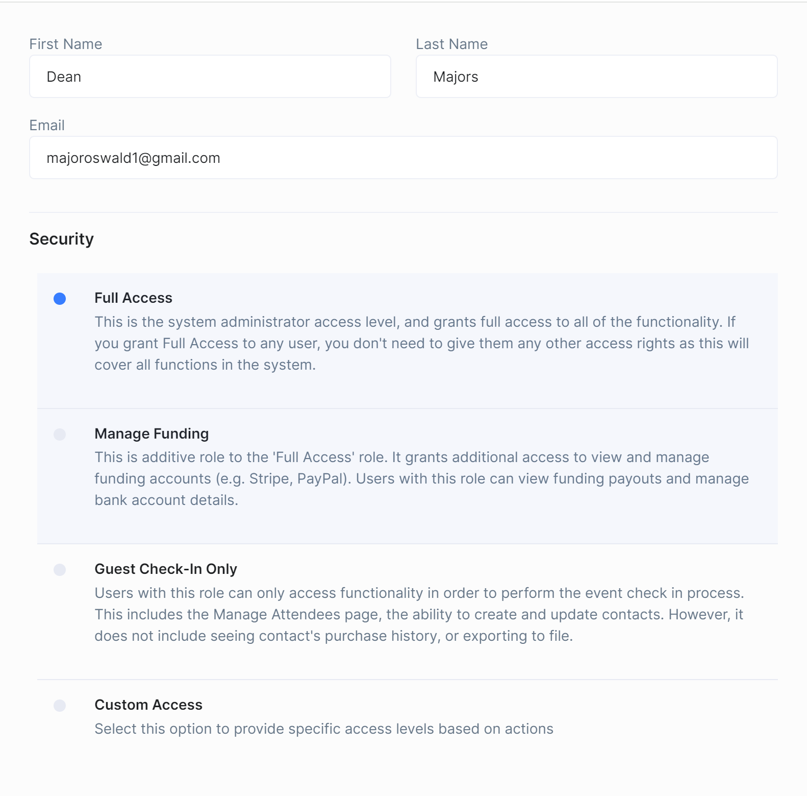 How do I Change User Roles and Restrictions?
