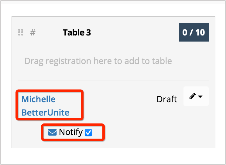 Table Management