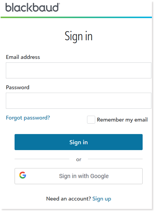 Blackbaud Integration Guide